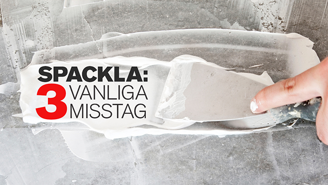 Spackla hörn - den utltimata guiden