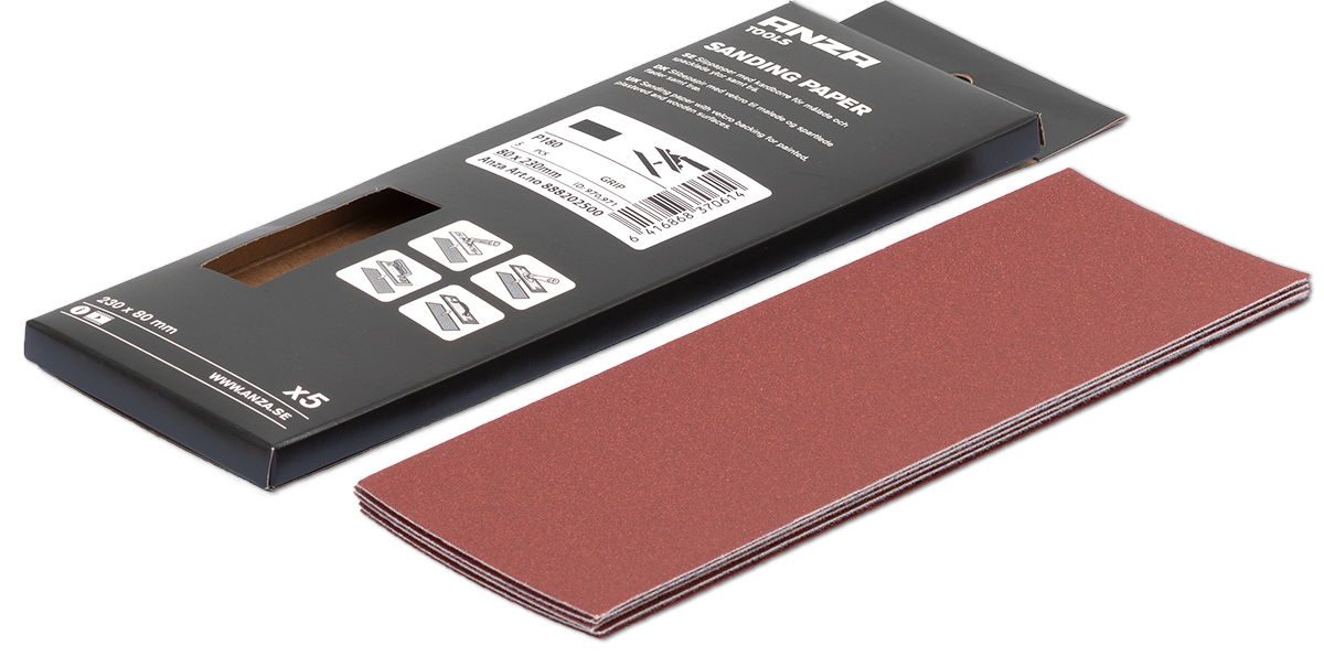 Slippapper för Slipverktyg – Anza